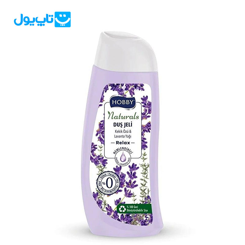 شامپو بدن هوبی Hobby مدل Naturals حاوی عصاره آویشن و روغن اسطوخودوس ...